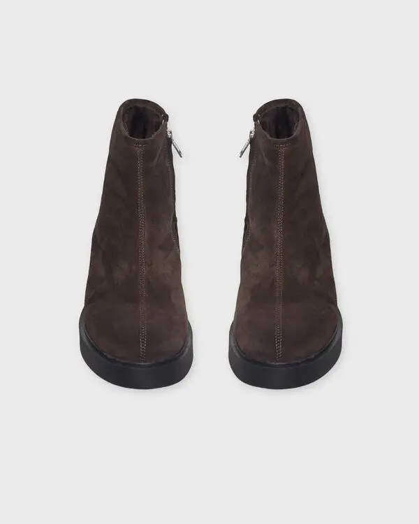 WAKAKUU Cambridge Suede Lamb Fur Boots