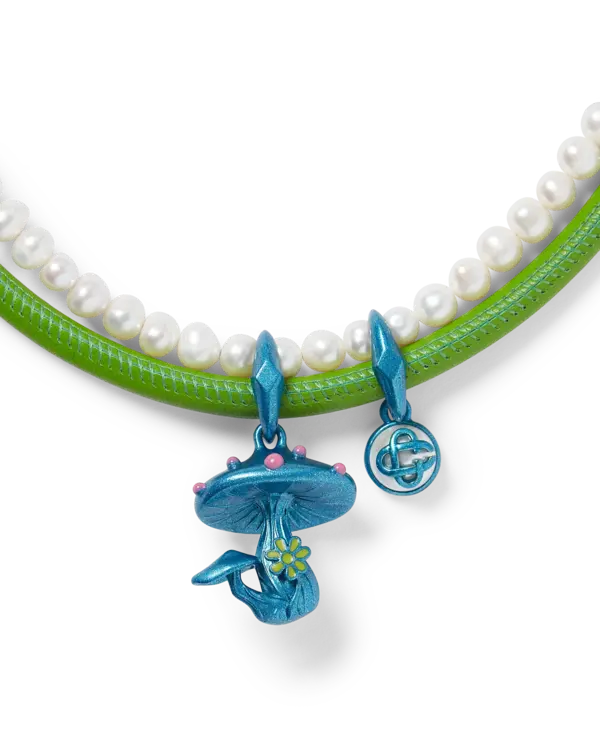 Casablanca Mini Mushroom Necklace