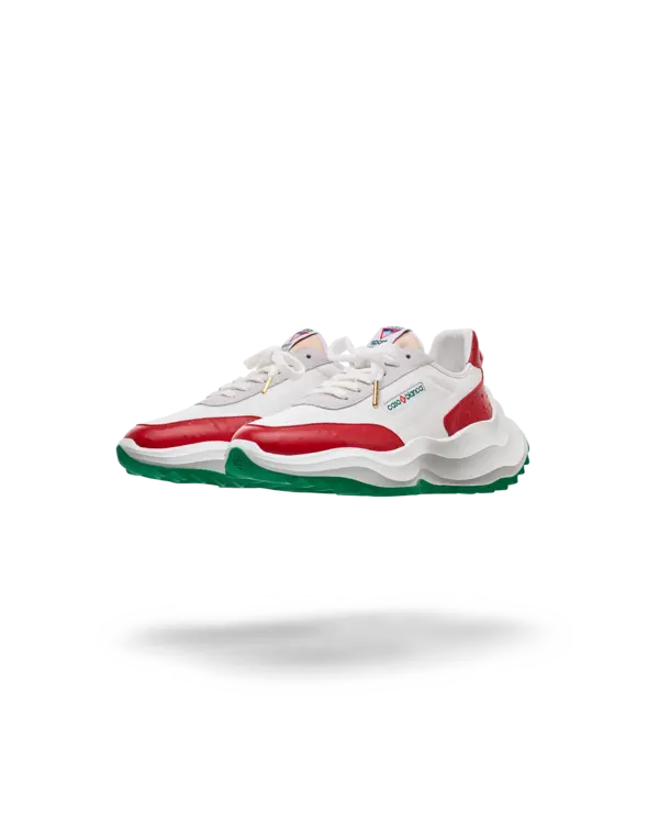 Casablanca Atlantis Ostrich Sneakers - Multicolor