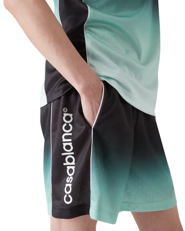 Casablanca Gradient Monogram Jacquard Football Shorts