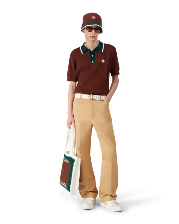 Casablanca Cotton Chino Trousers