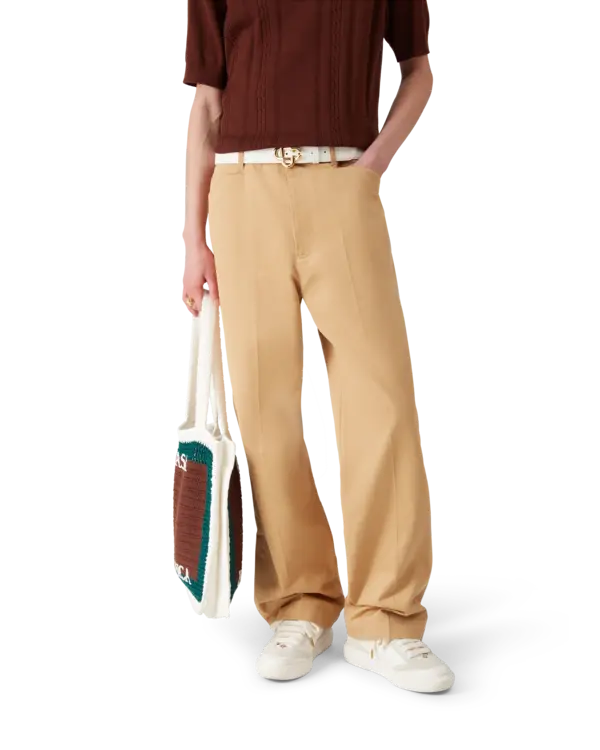 Casablanca Cotton Chino Trousers