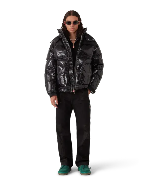 Casablanca Nylon Puffer Down Jacket - Multicolor