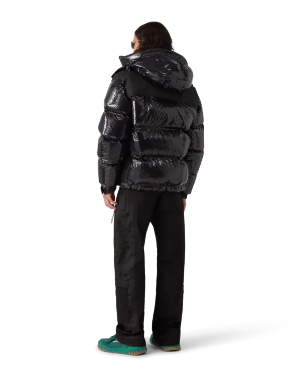 Casablanca Nylon Puffer Down Jacket - Multicolor