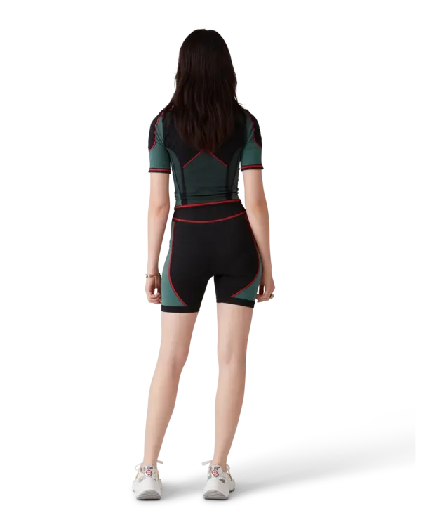 Casablanca Seamless Half Zip Shirt - Multicolor