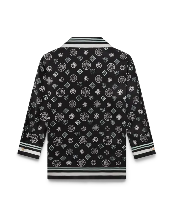 Casablanca Monogram Pyjama Silk Sat