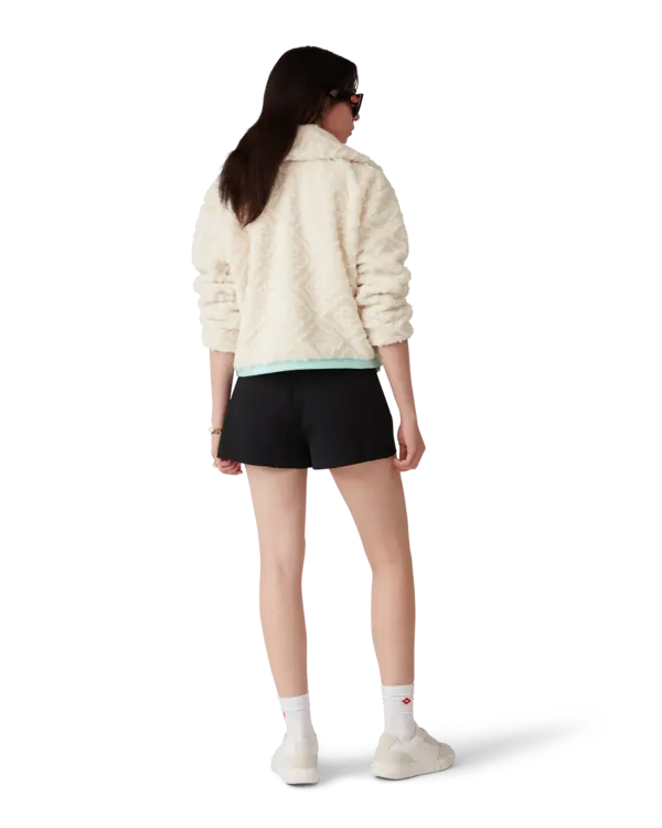 Casablanca Monogram Jacquard Fleece Jacket - Multicolor