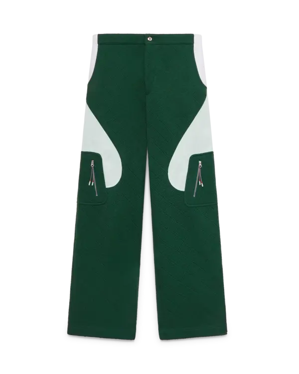 Casablanca Monogram Jacquard Knit Trousers