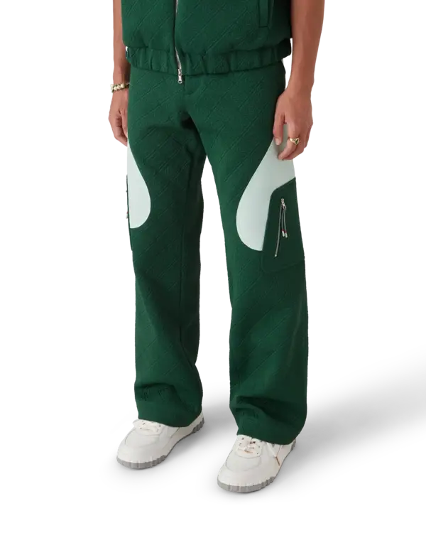 Casablanca Monogram Jacquard Knit Trousers