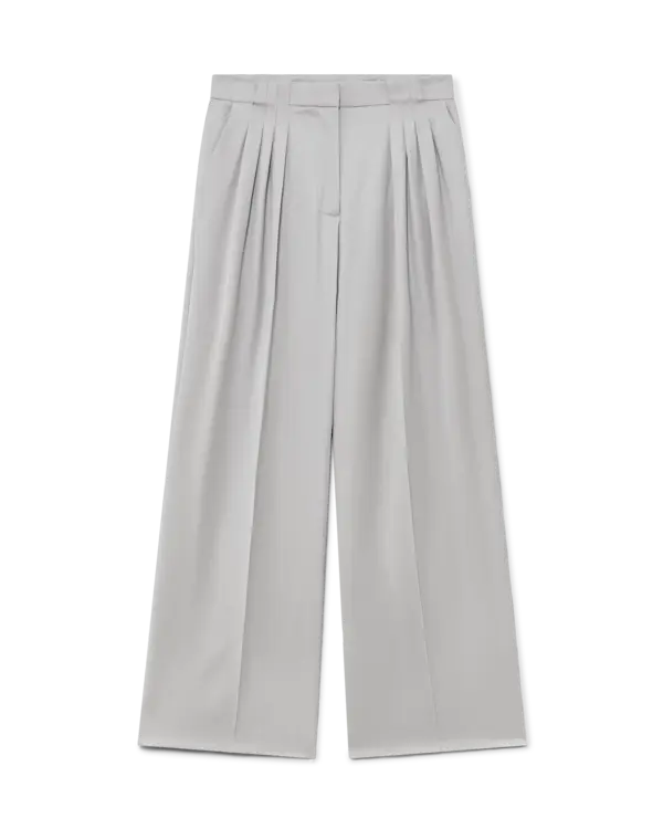 Casablanca Wool Triple Pleat Tailored Trousers - Multicolor