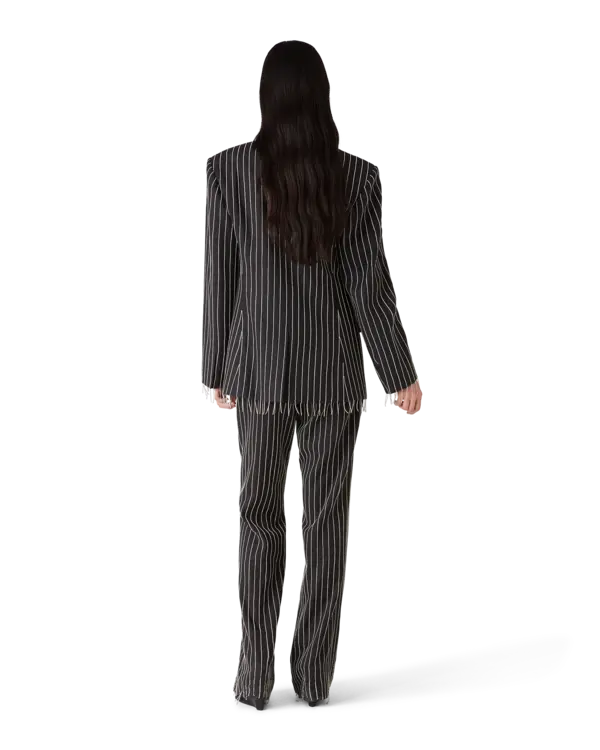 Casablanca Crystal-embellished Tailored Trousers