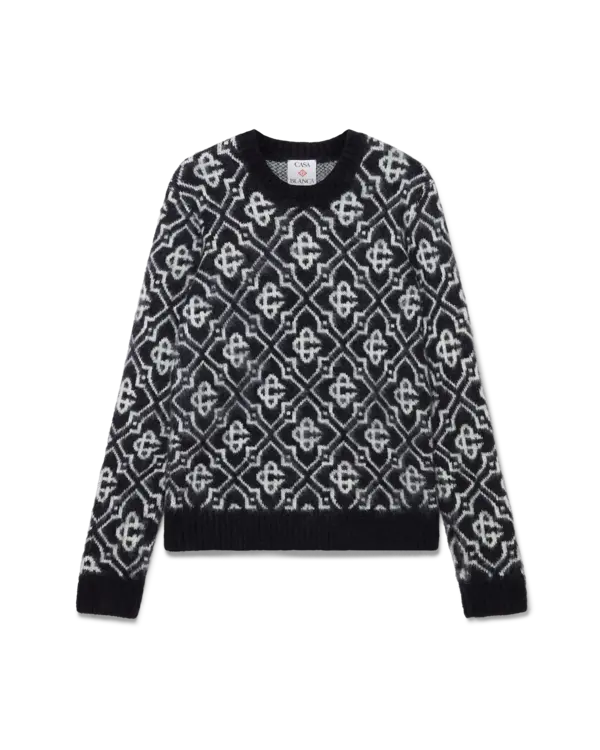 Casablanca Monogram Mohair Jumper - Multicolor