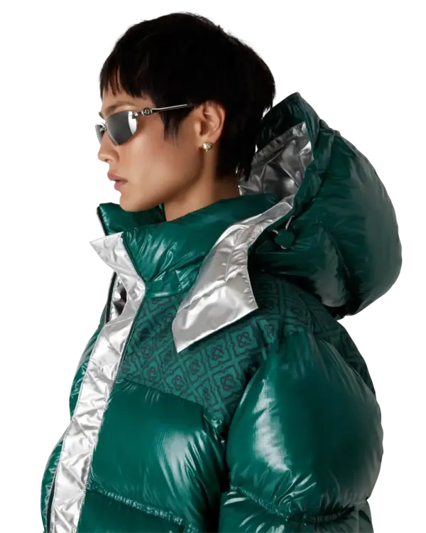 Casablanca Nylon Puffer Down Jacket - Multicolor