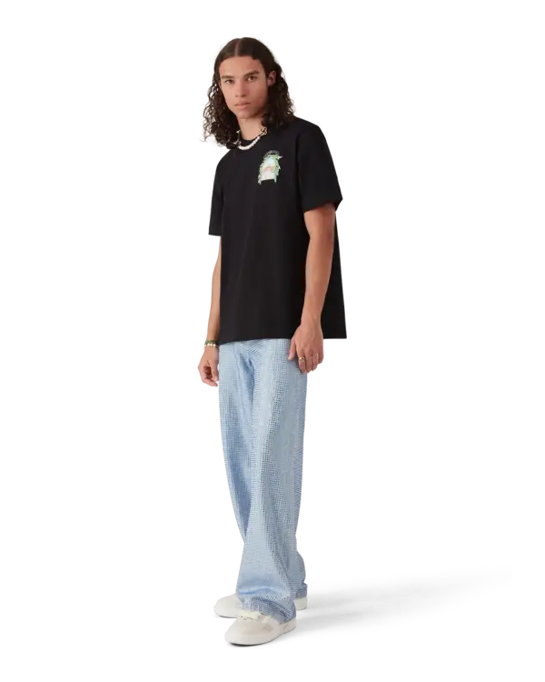 Casablanca L'arche De Tennis Short Sleeve T-shirt