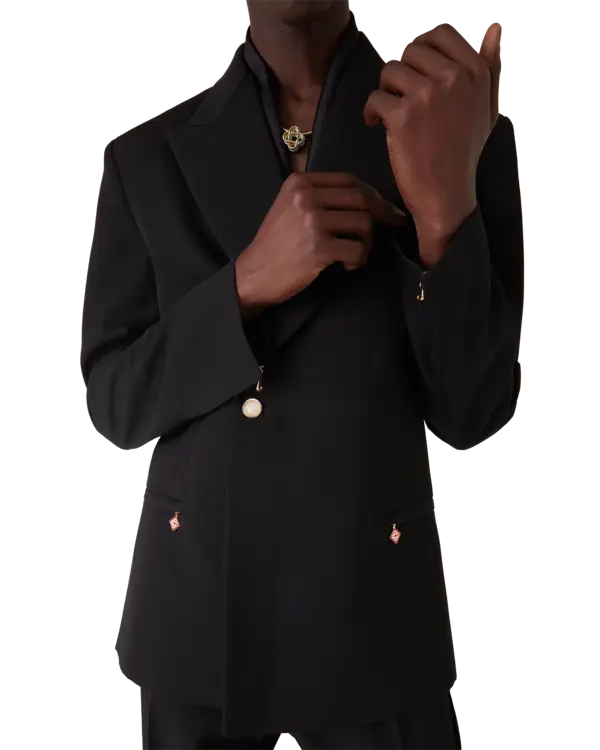 Casablanca Wool Double-breasted Jacket