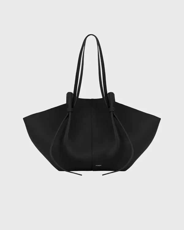 Yuzefi Large Mochi Pebble Grain Bag - Black
