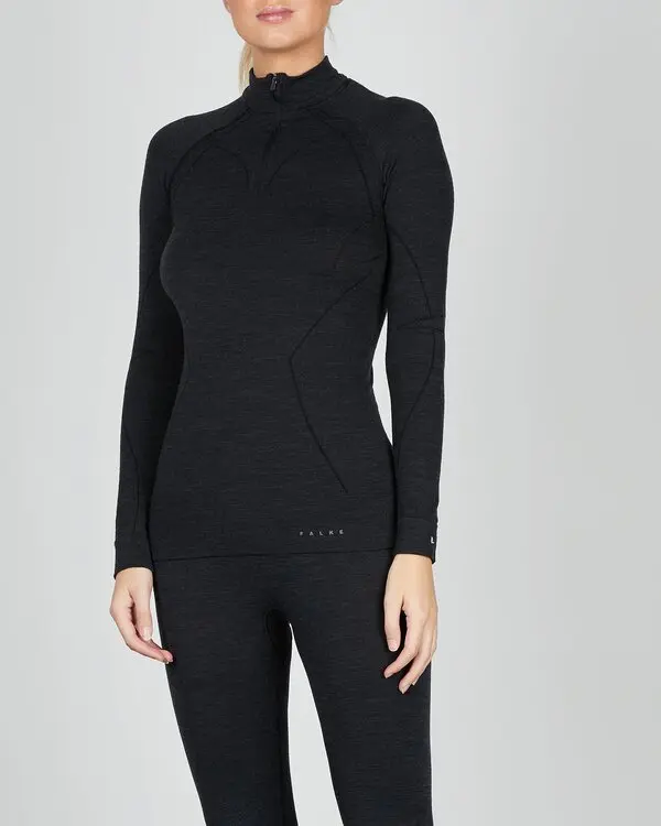 FALKE SPORT Underclothing Wt Zip Shirt