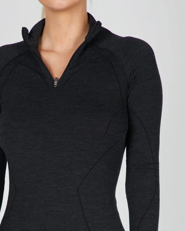 FALKE SPORT Underclothing Wt Zip Shirt