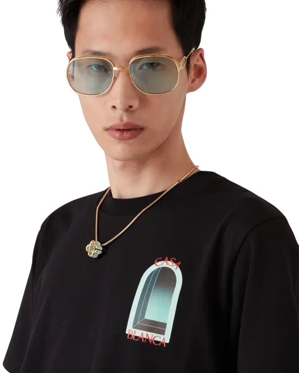 Casablanca L'arche Short Sleeve T-shirt - Multicolor