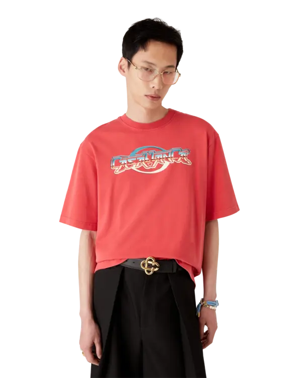 Casablanca Chrome Short Sleeve T-shirt