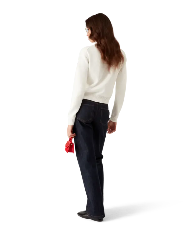 Casablanca Cotton Embroidered Mushroom Jumper - Multicolor