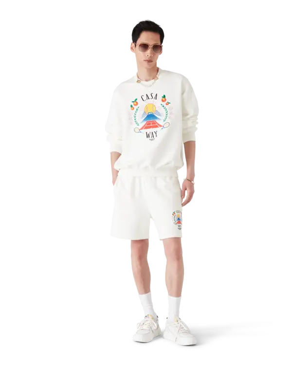 Casablanca Casa Way Mountain Hooded Sweatshirt