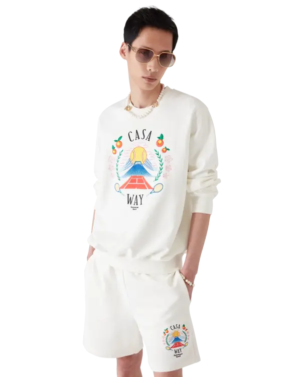 Casablanca Casa Way Mountain Hooded Sweatshirt