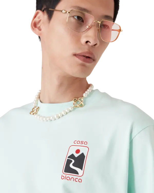 Casablanca Sunset Valley Short Sleeve T-shirt