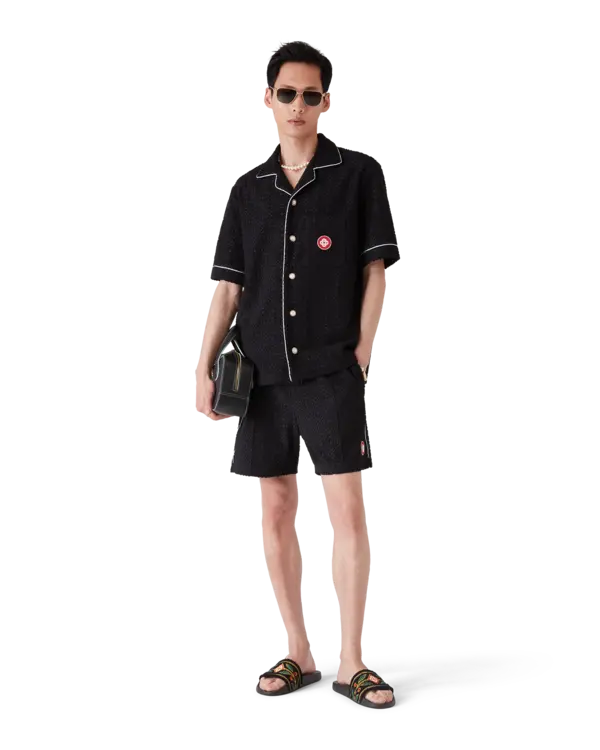 Casablanca Monogram Jacquard Towelling Shorts
