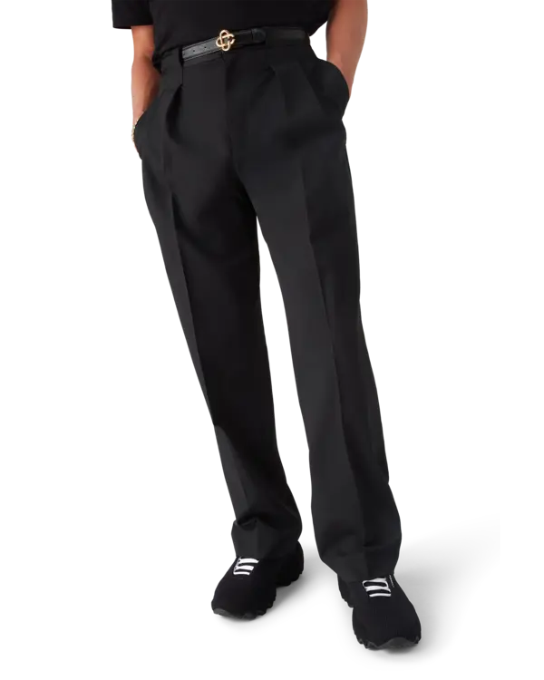 Casablanca Wool Tailoring Pleated Trousers