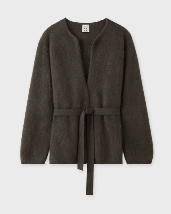 ALMADA Aria Brushed Cashmere Cardigan