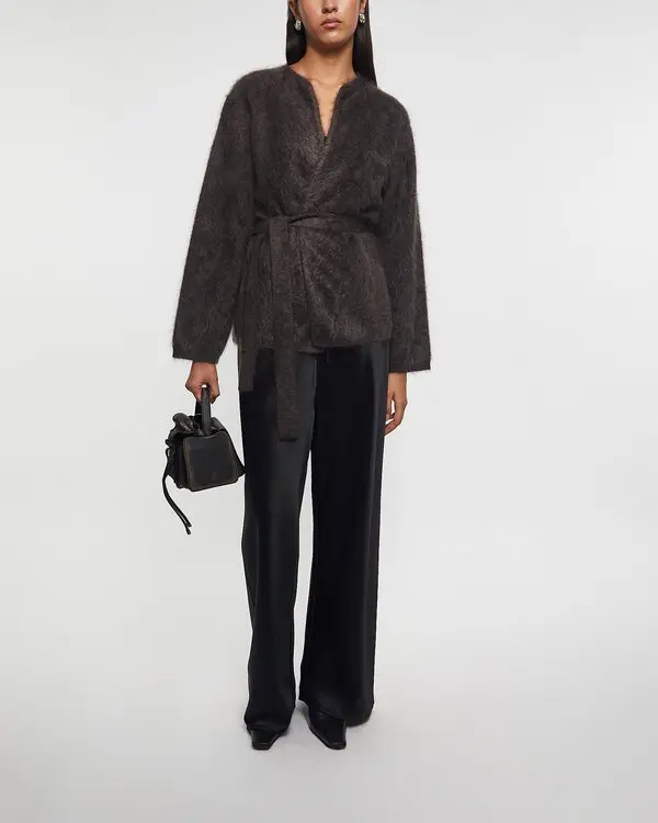 ALMADA Aria Brushed Cashmere Cardigan