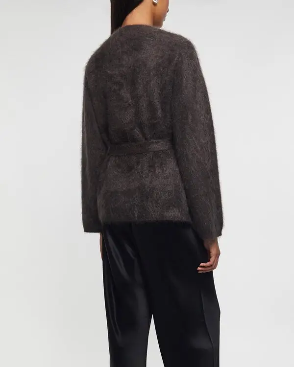 ALMADA Aria Brushed Cashmere Cardigan
