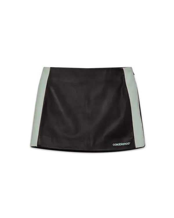 Casablanca Leather Mini Skirt