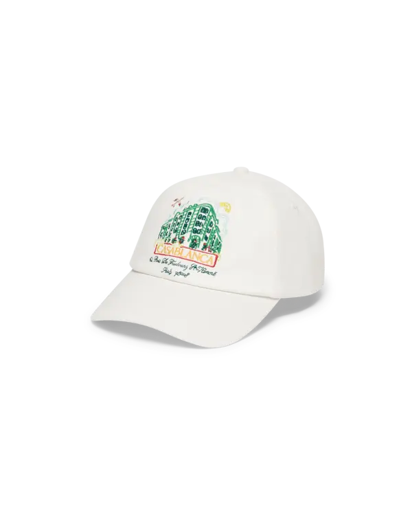 Casablanca Store Embroidered Cap - Multicolor