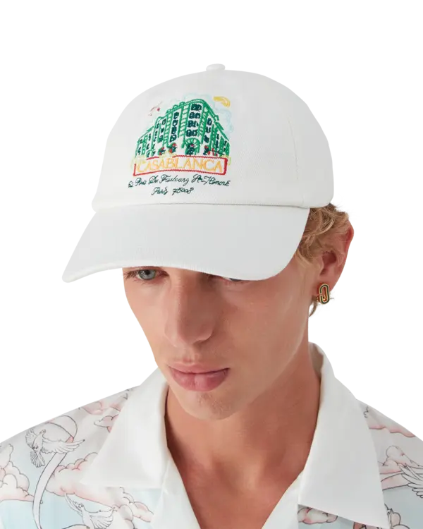 Casablanca Store Embroidered Cap