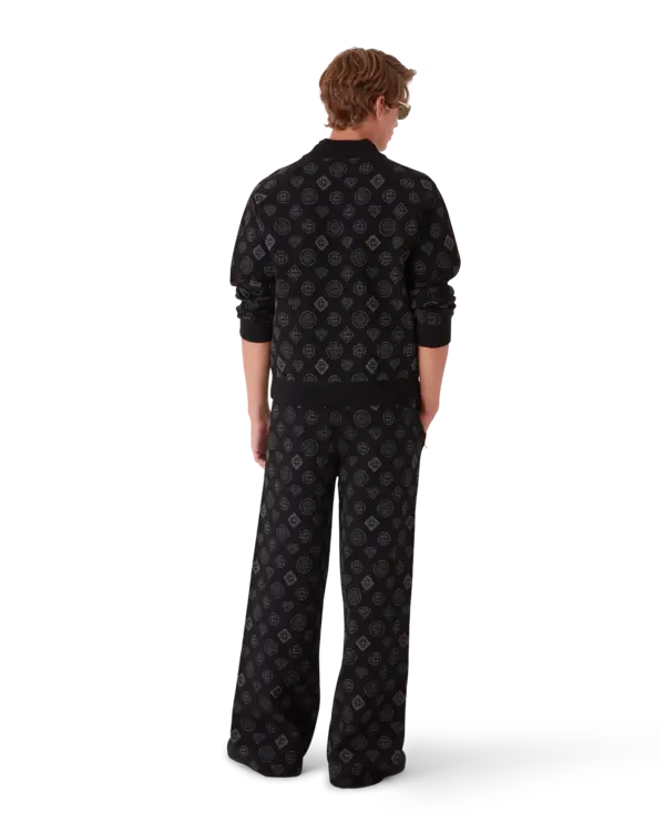 Casablanca Monogram Jacquard Bomber Jacket - Multicolor