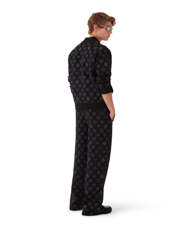 Casablanca Monogram Jacquard Trousers - Multicolor