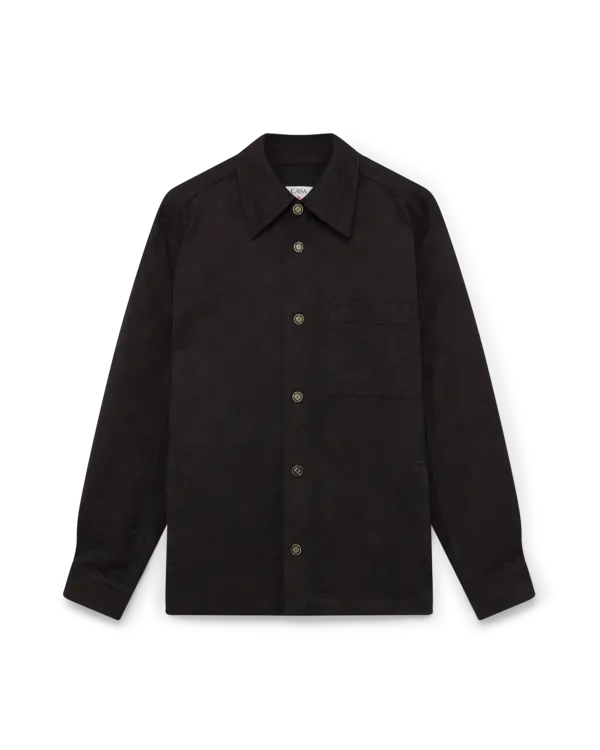 Casablanca Denim Monogram Overshirt