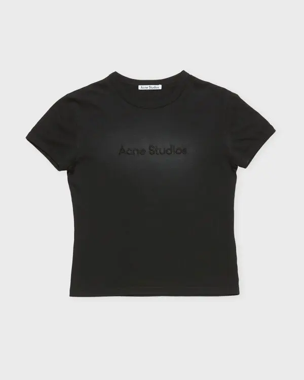 Acne Studios Logo Fitted T-shirt