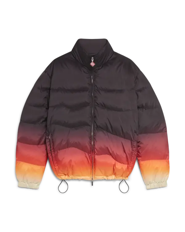 Casablanca Gradient Puffer Jacket - Multicolor
