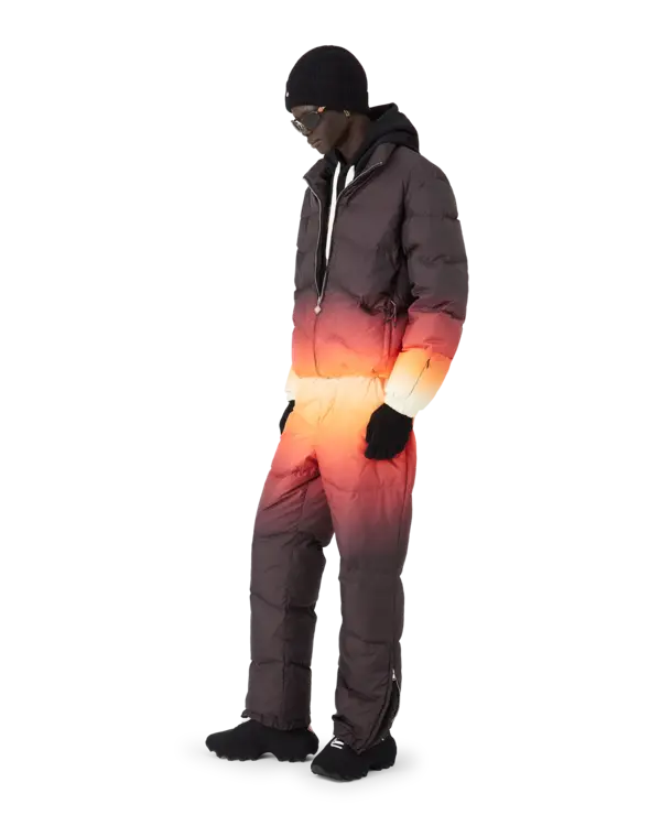 Casablanca Gradient Puffer Jacket - Multicolor