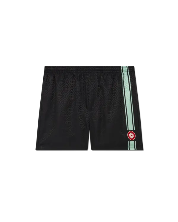 Casablanca Monogram Jacquard Stripe Swim Shorts - Multicolor