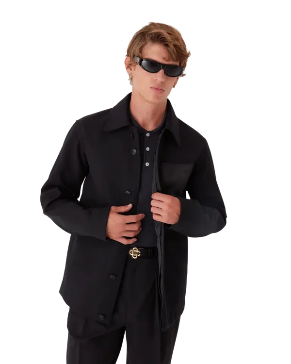 Casablanca Wool Workwear Jacket - Multicolor