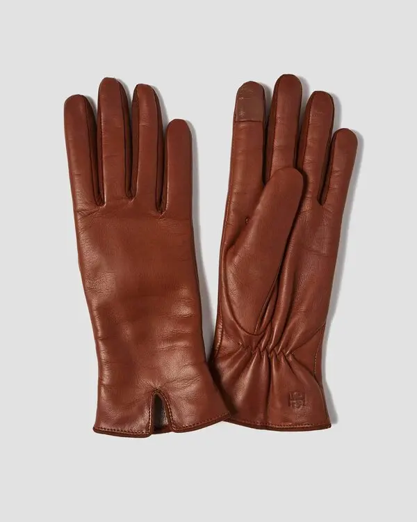 HANDSOME STOCKHOLM Gloves Essentials Saddle - Brown