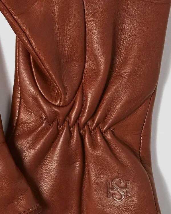 HANDSOME STOCKHOLM Gloves Essentials Saddle - Brown