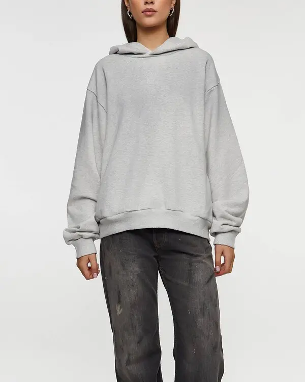 Acne Studios Logo Hoodie - Light Grey