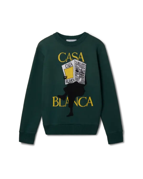 Casablanca Casa Times Intarsia Jumper - Multicolor