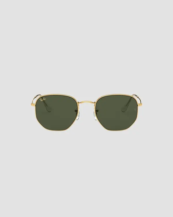 Ray-ban Hexagonal Sunglasses - Gold