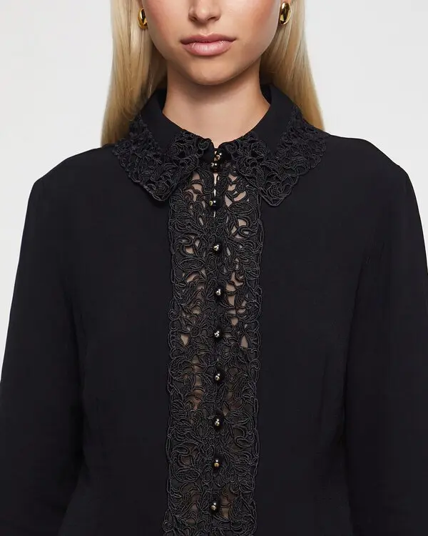 Zimmermann Lace Trim Shirt
